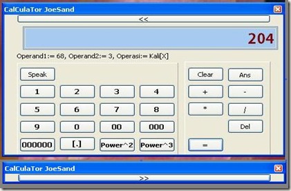 Koding: Cool Calculator, Free Source Code Calculator